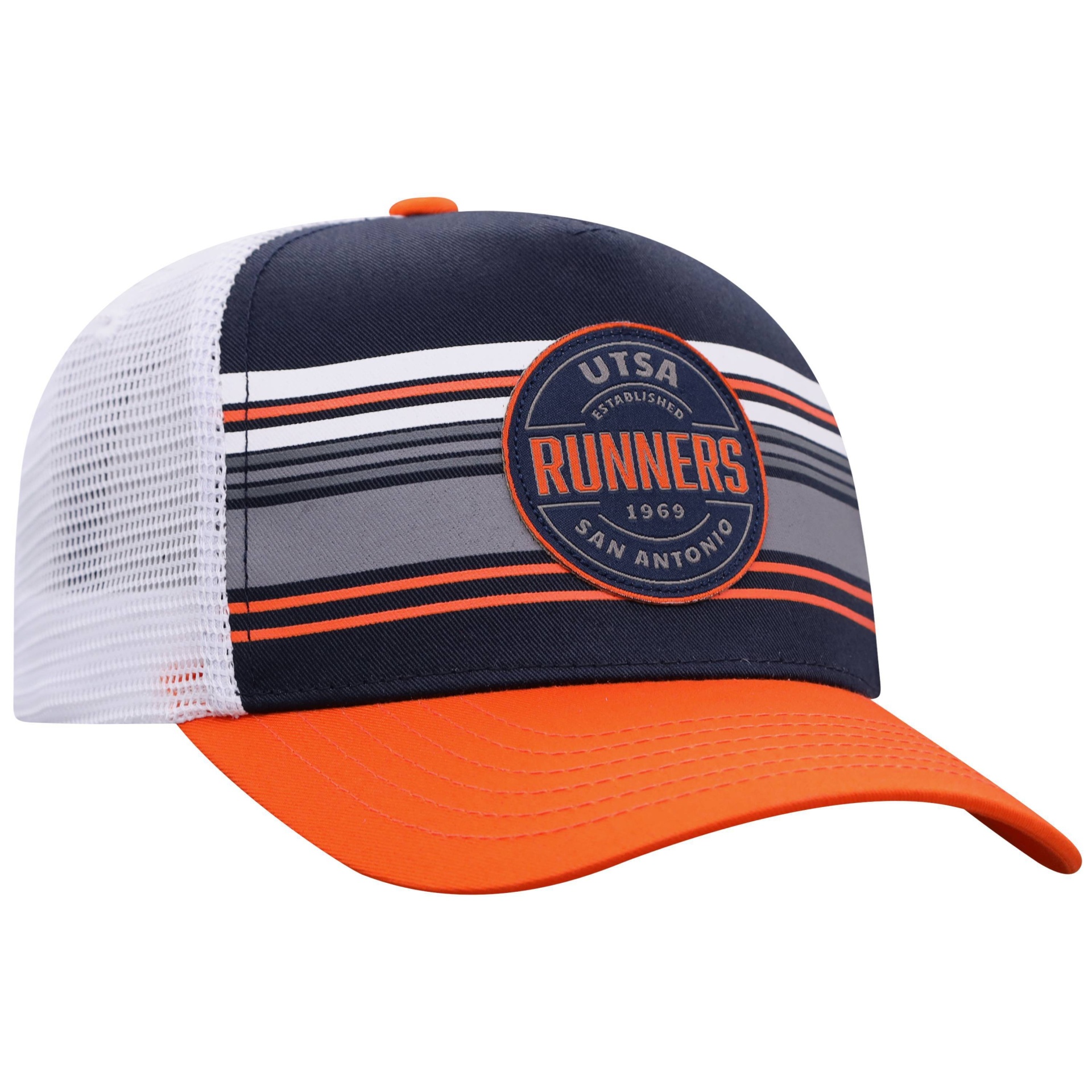NCAA UTSA Roadrunners Men's Vista Black with Hard Mesh Snapback Hat 1 ...