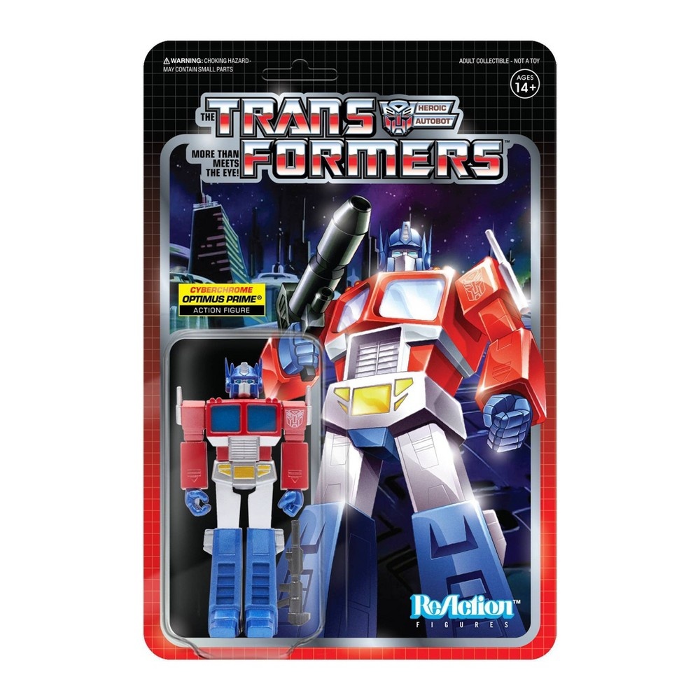 Super7 Transformers Reaction Optimus Prime - Metallic 1 ct | Shipt