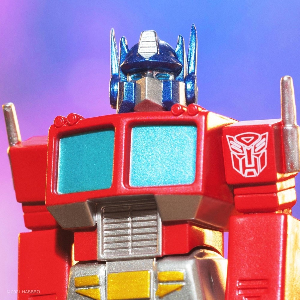 Super7 Transformers Reaction Optimus Prime - Metallic 1 ct | Shipt