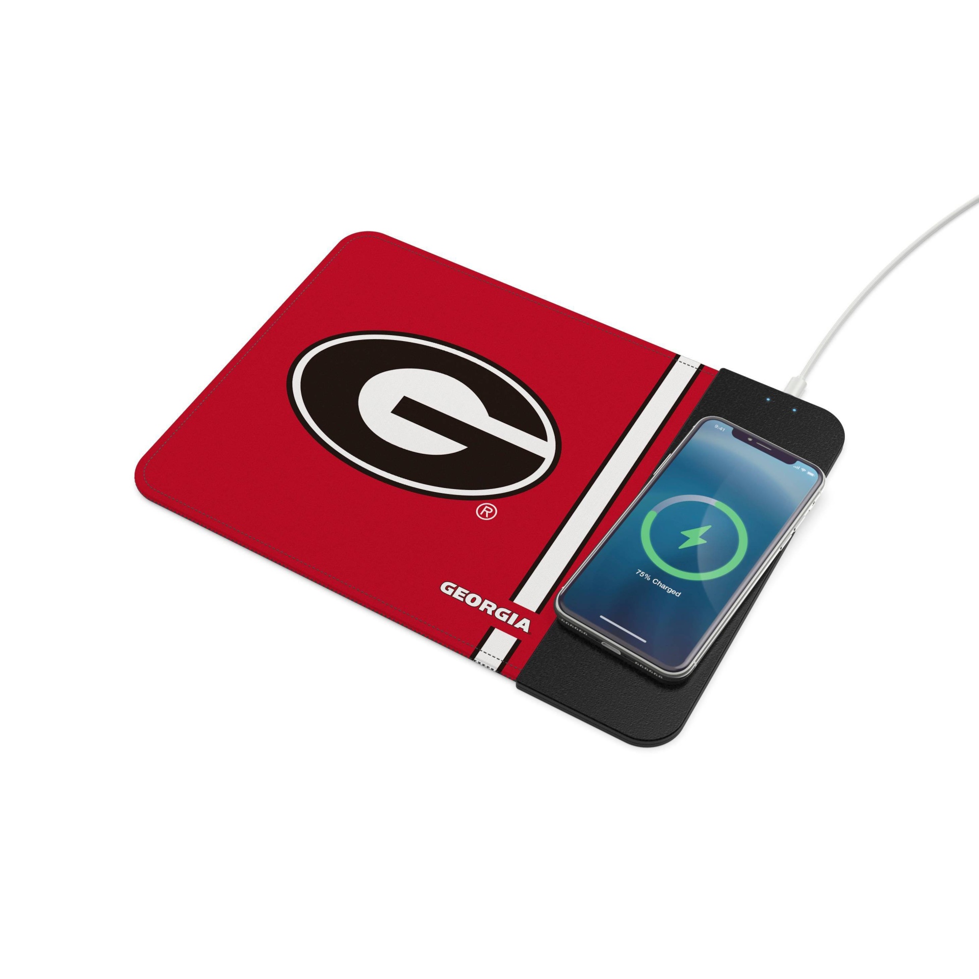 NCAA Georgia Bulldogs Wireless Charging Mousepad 1 ct | Shipt