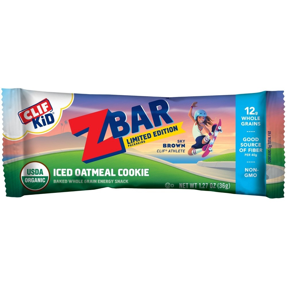 CLIF ZBAR Zbar Chocolate Chip, Iced Oatmeal Cookie, and S'mores Snack ... CLIF ZBAR Zbar Chocolate Chip, Iced Oatmeal Cookie, and S'mores Snack ...