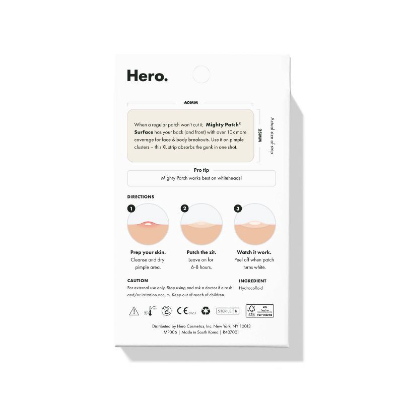 Hero Cosmetics Mighty Surface Patch - 10ct 10 ct | Shipt