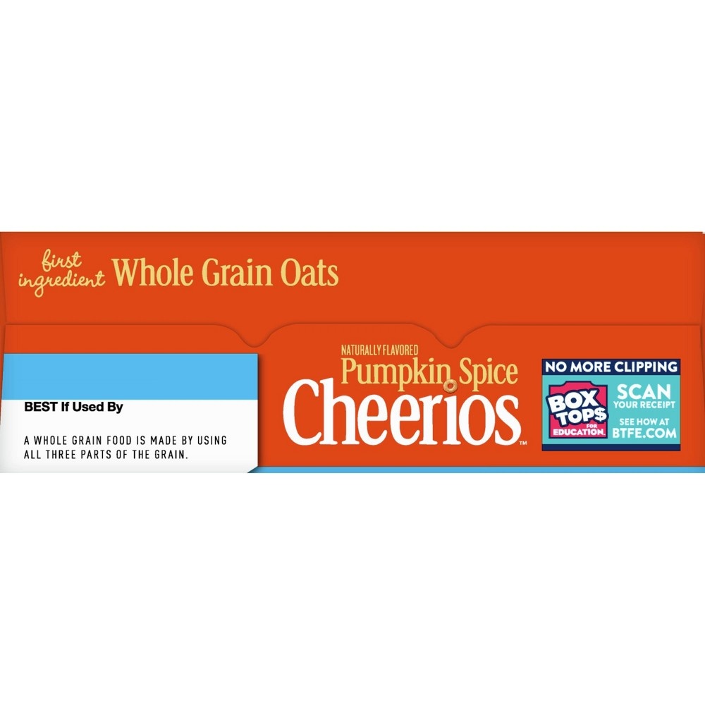 Pumpkin Spice Cheerios Family Size Cereal - General Mills 18.5 oz | Shipt