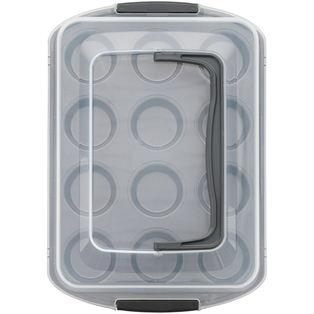 Wilton Ultra Bake Professional Cupcake Pan with Lid 1 ct | shipt