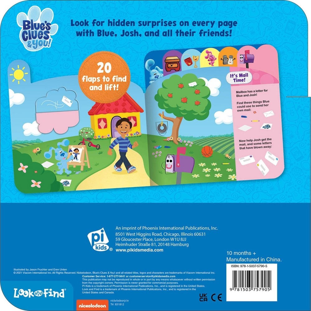 Nickelodeon Blue's Clues & You: Peek-A-Boo, Blue! - (Look and Find ...