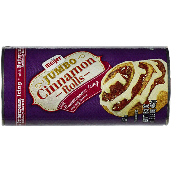 Meijer Jumbo Cinnamon Rolls with Buttercream Icing 16.3 oz | Shipt