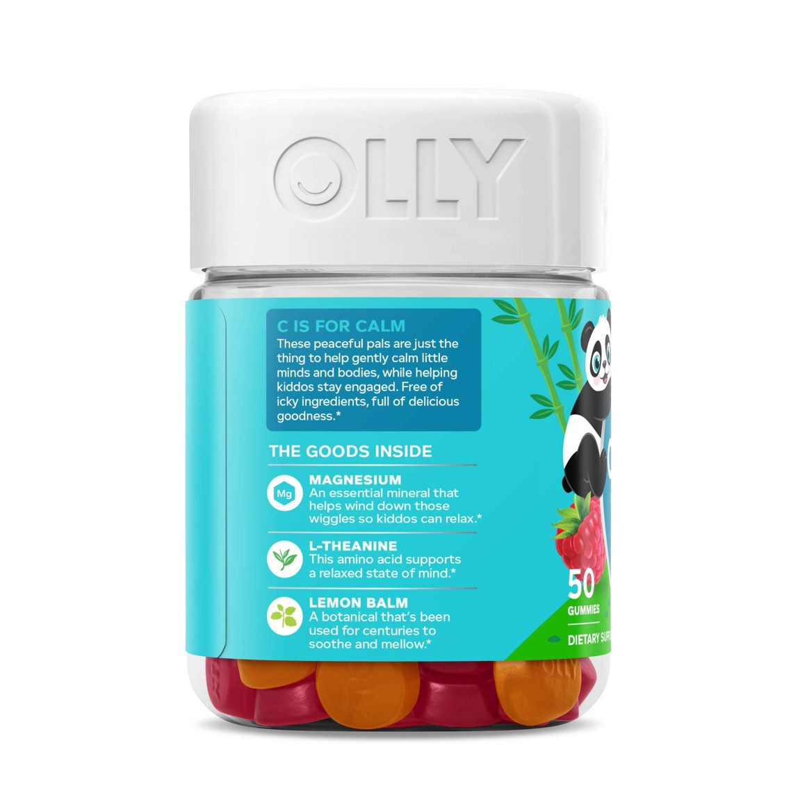 Olly Kids Chillax Supplement Gummies with Magnesium, L-Theanine & Lemon ...