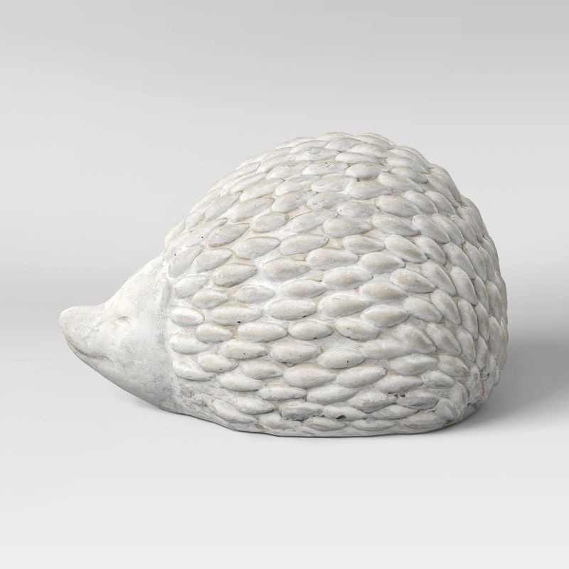 Large Concrete Garden Hedgehog Figurine Gray - Smith & Hawken 1 ct | Shipt