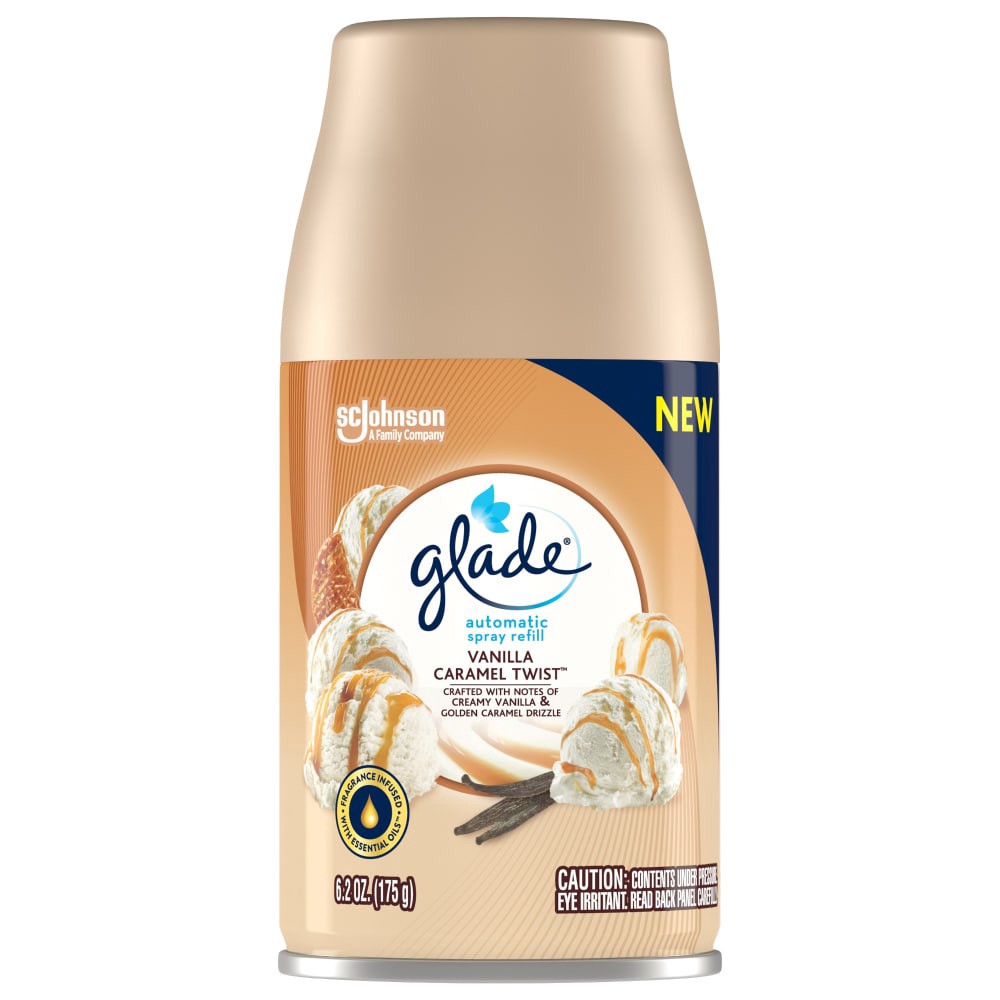 Sc Johnson Glade Automatic Vanilla Carmel Twist Spray Refill 6.2 oz | Shipt