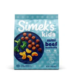 Simek's Kids Mini Beef Meatballs - Frozen - 14oz 14 oz | shipt