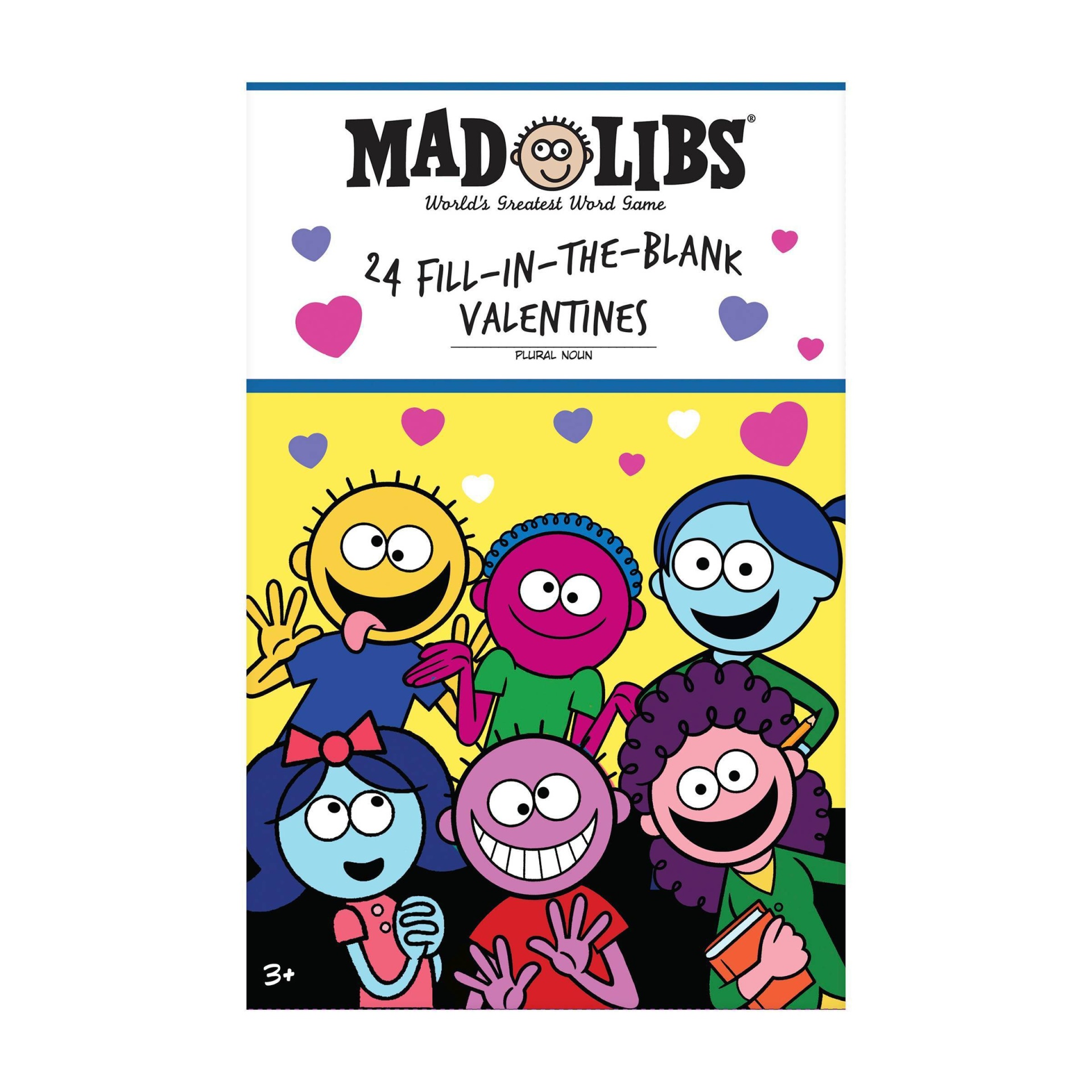 Paper Magic Mad Libs Games Valentine's Day Kids Exchange Cards 24 ct ...