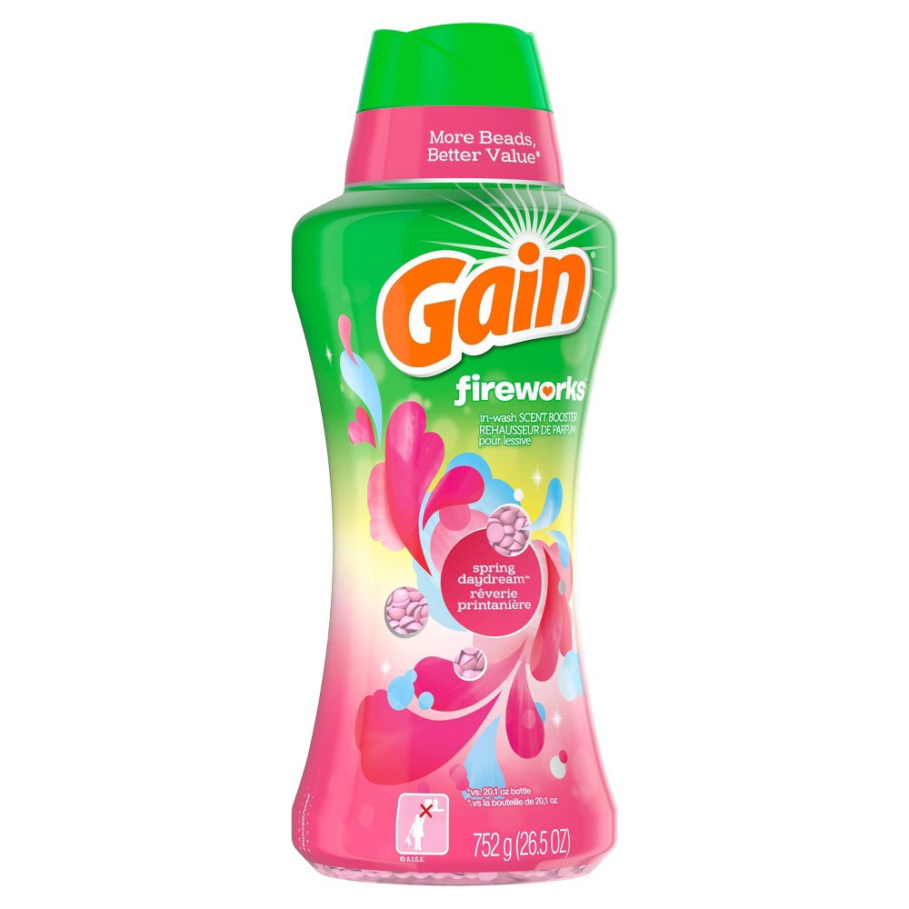Gain Fireworks Spring Daydream Scent in-Wash Scent Booster Beads - 26 ...