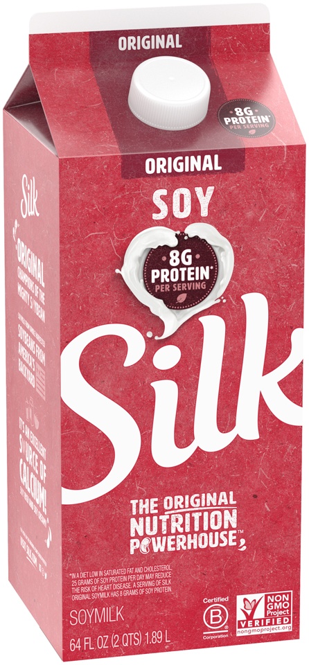 Silk Original Soy Milk - 0.5gal 1/2 gal | Shipt