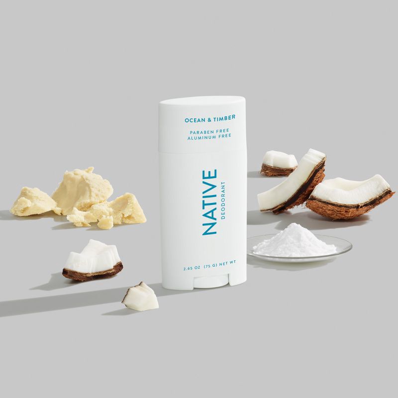 Native Deodorant - Ocean & Timber - Aluminum Free - 2.65 oz 2.65 oz | Shipt
