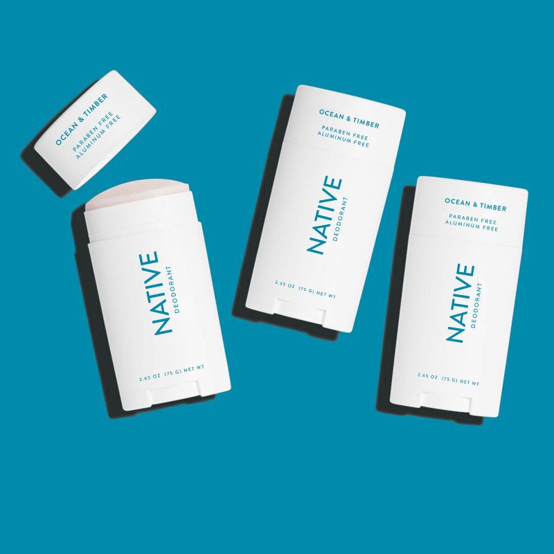 Native Deodorant - Ocean & Timber - Aluminum Free - 2.65 oz 2.65 oz | Shipt