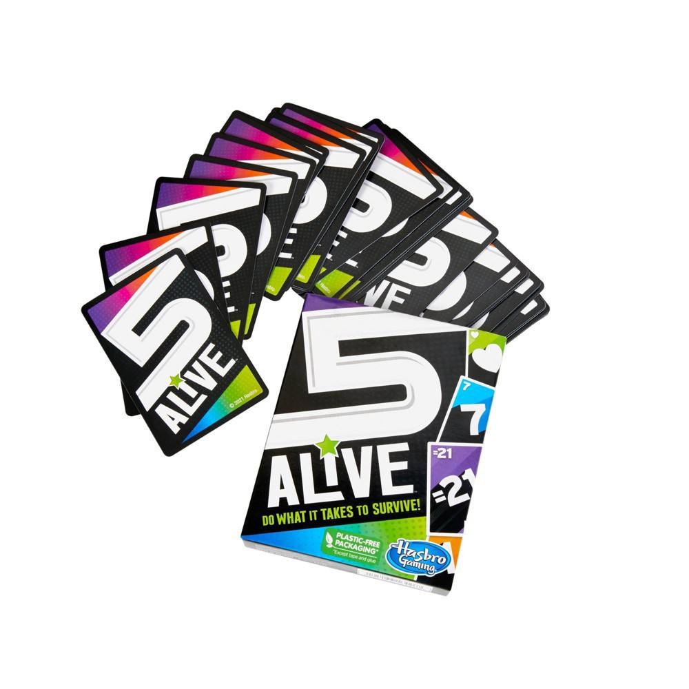 Hasbro Gaming 5 Alive Card Game 1 ct | Shipt