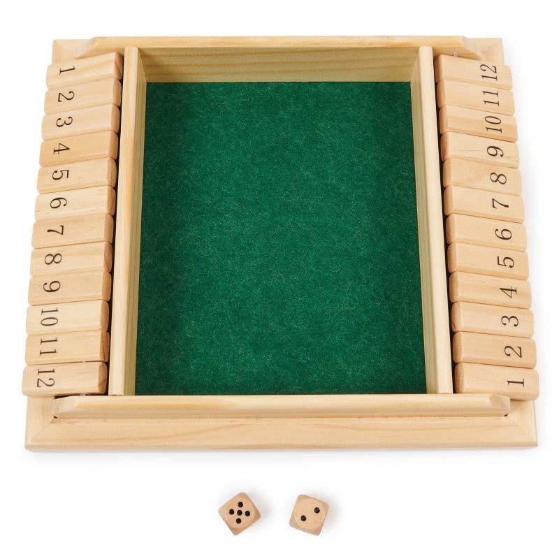 Game Gallery 2-Player Shut the Box Classic Game 1 ct | Shipt