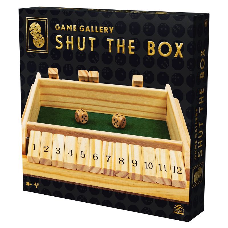 Game Gallery 2-Player Shut the Box Classic Game 1 ct | Shipt