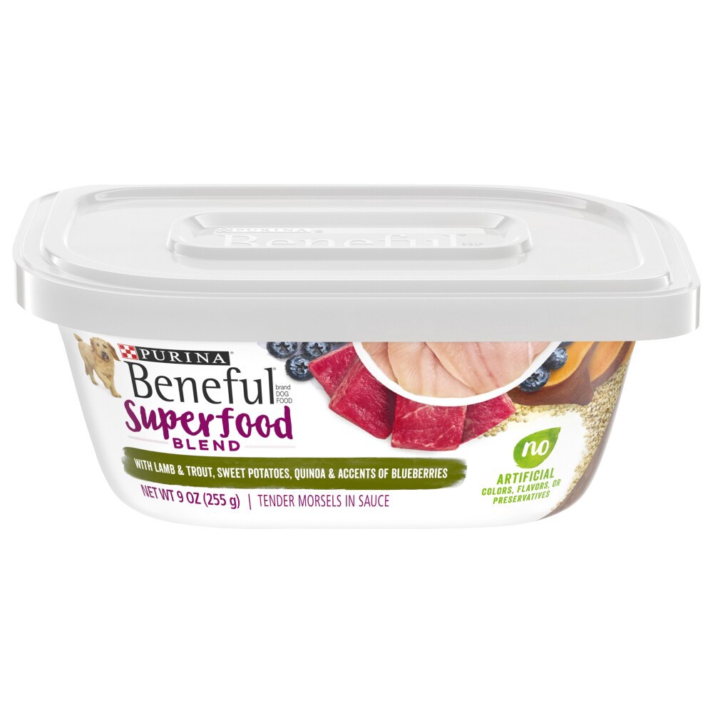 Purina Beneful IncrediBites Pate Wet Dog Food for Small Dogs Grilled ...