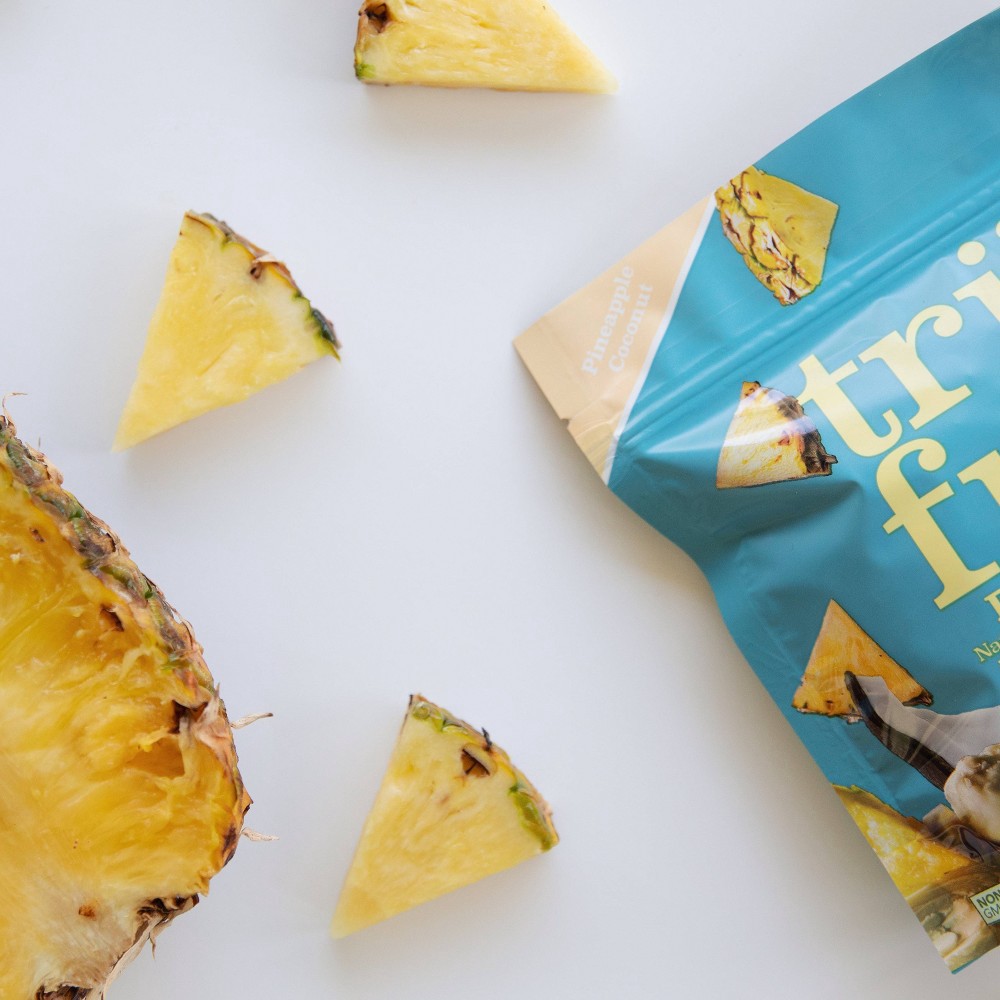 Tru Fru Frozen Pineapples in White Chocolate & Coconut - 8 oz 8 oz | Shipt