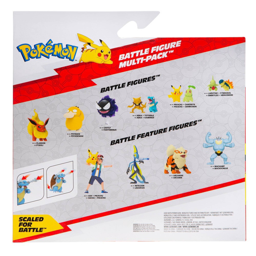 Pokemon Battle Figure 3pk 3 ct | Shipt