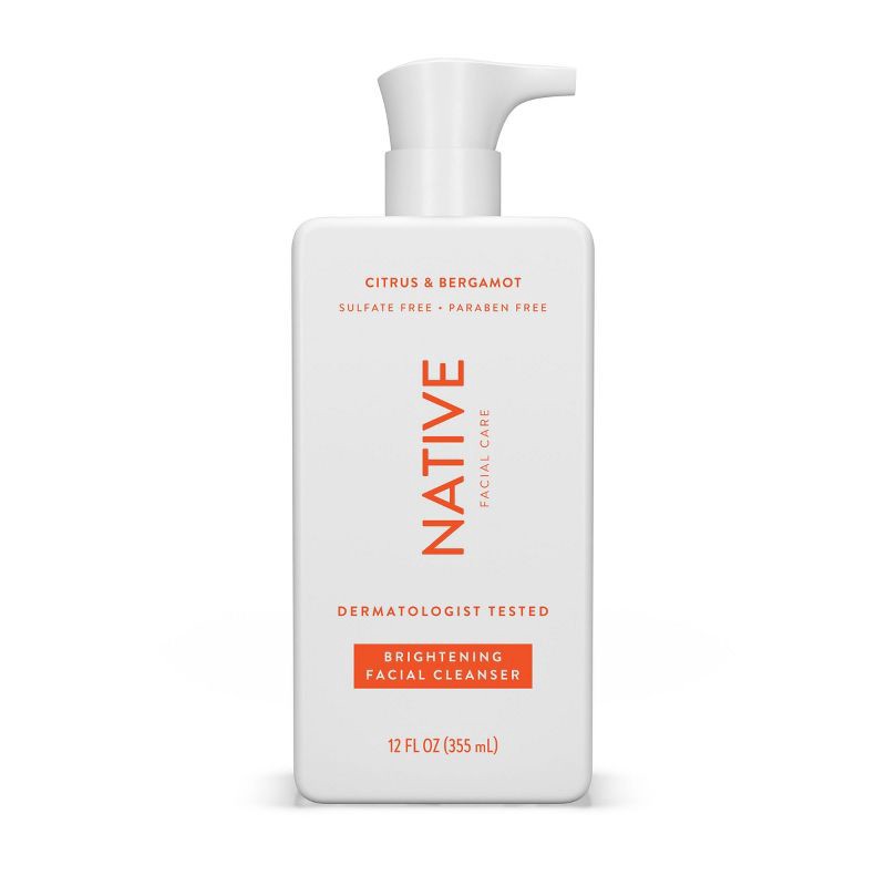 Native Brightening Paraben Free Facial Cleanser for all Skin Types ...