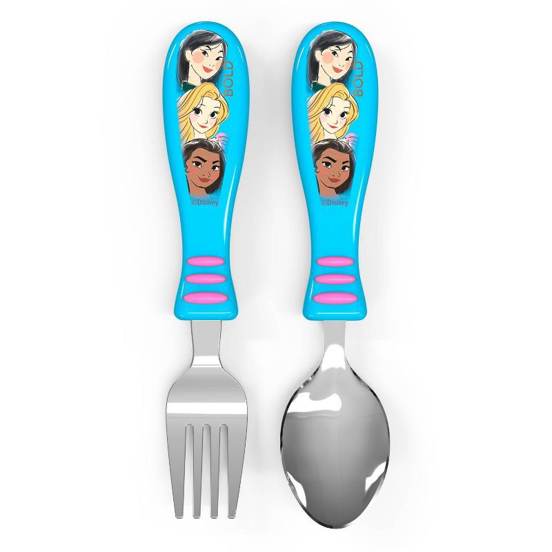 Disney Princess 2pc Stainless Steel Flatware Set - Zak Designs 2 ct | shipt