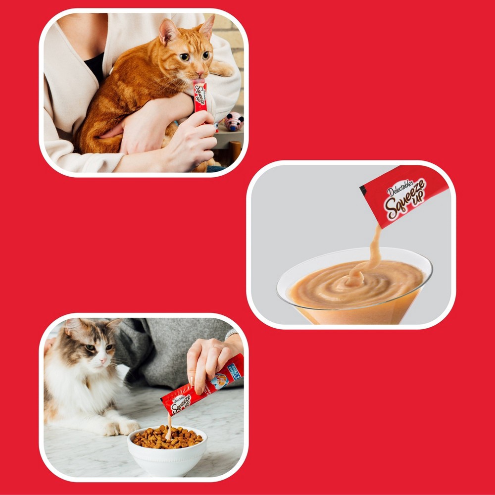 Delectables Squeeze Up Tube with Vegetable, Chicken and Tuna Flavor Cat ...