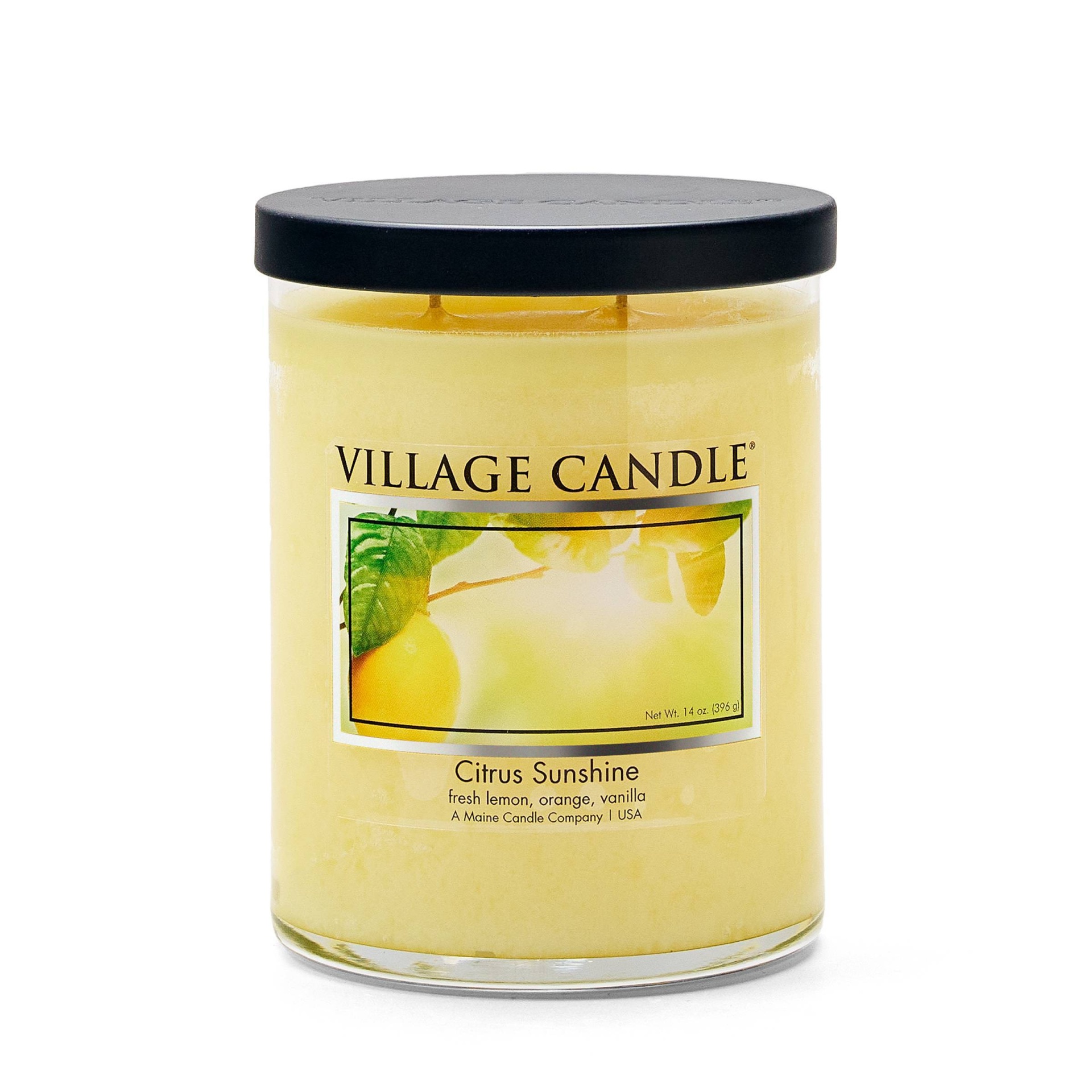 18oz Citrus Sunshine Bowl Candle - Village Candle 18 oz | shipt