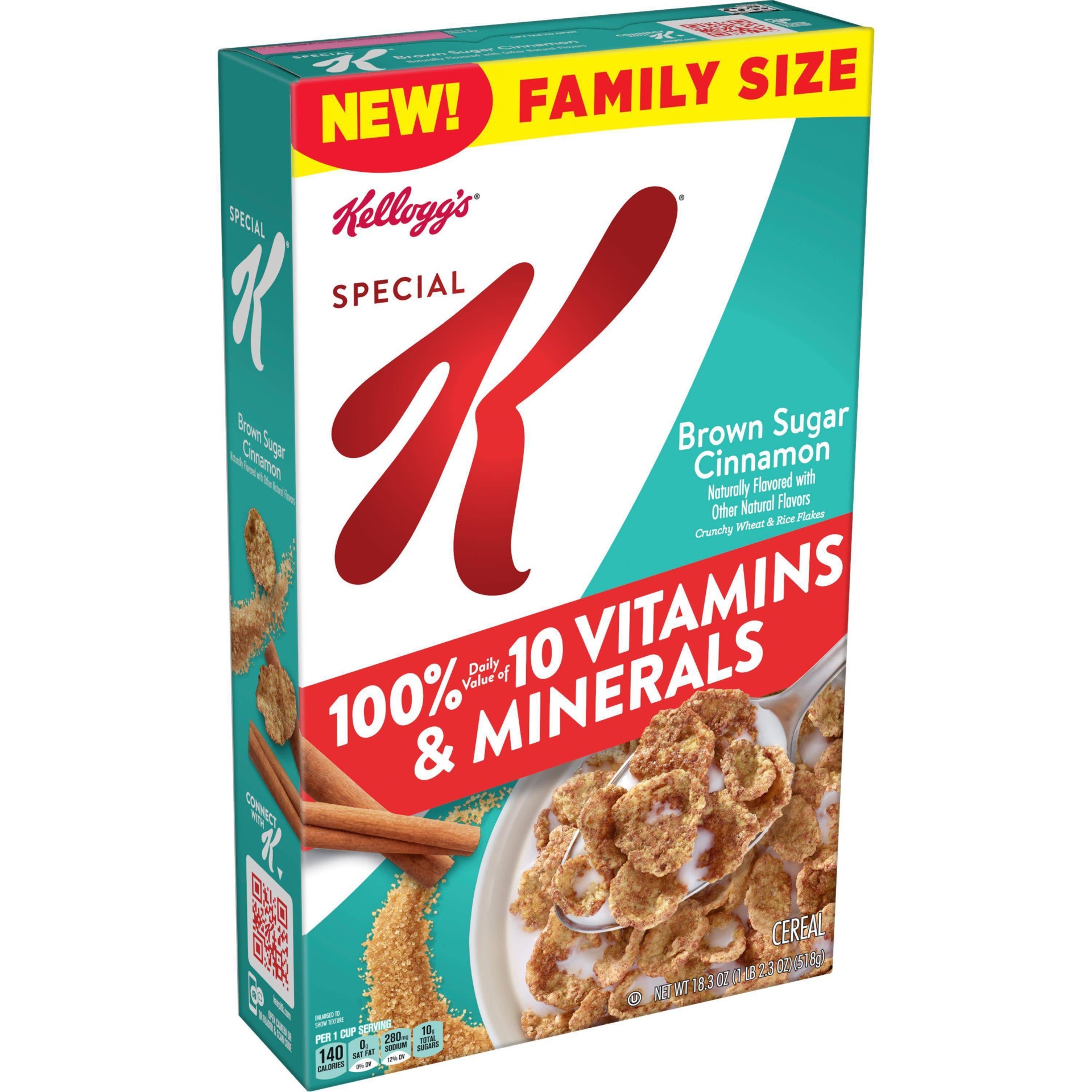 Kellogg's Special K Cinnamon Brown Sugar - 17.2oz 17.2 oz | Shipt
