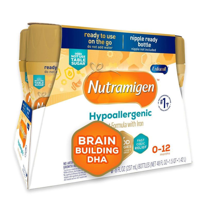 Enfamil Nutramigen Hypoallergenic Ready to Feed Infant Formula - 8 fl ...