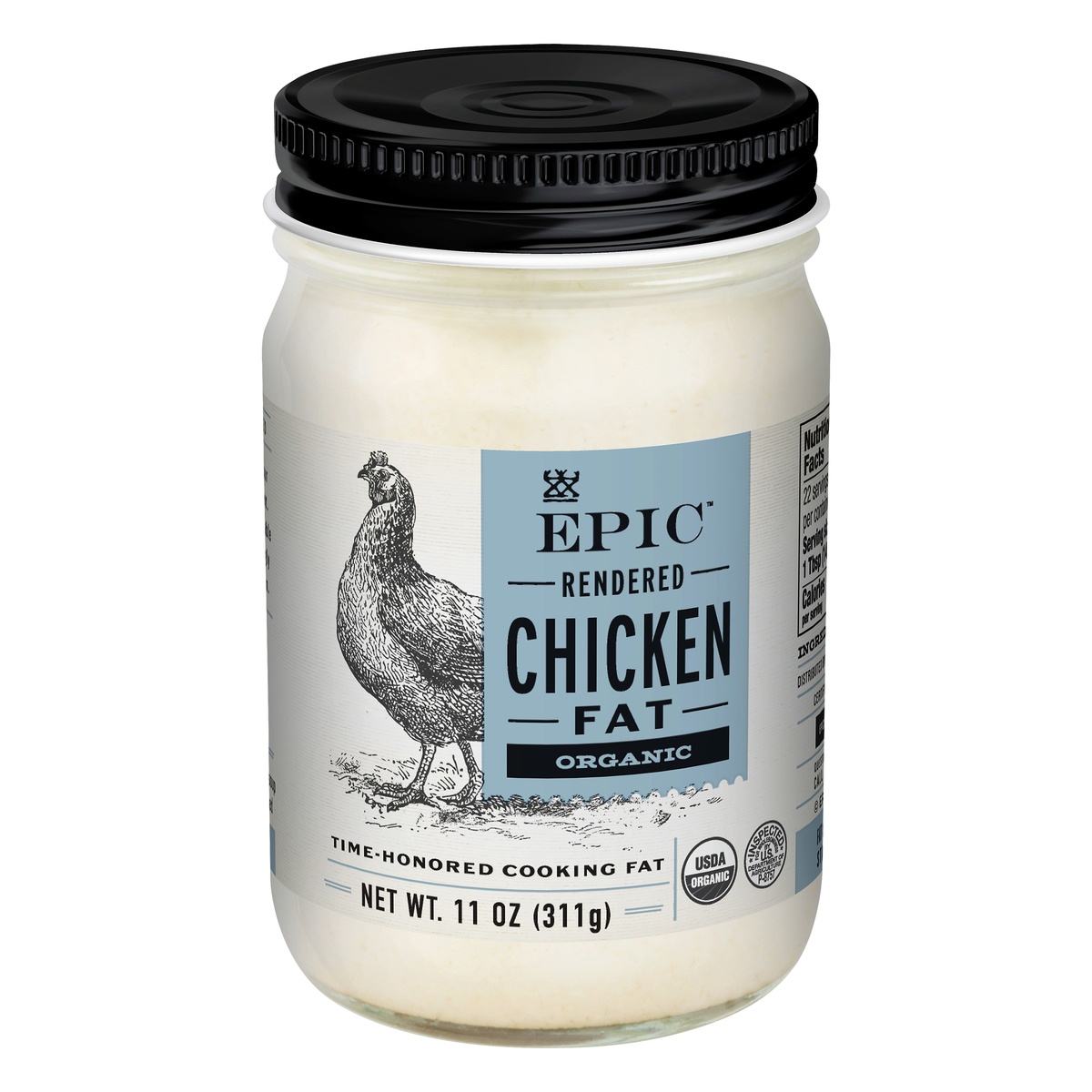 Epic Organic Rendered Chicken Fat 11 oz 11 oz | Shipt