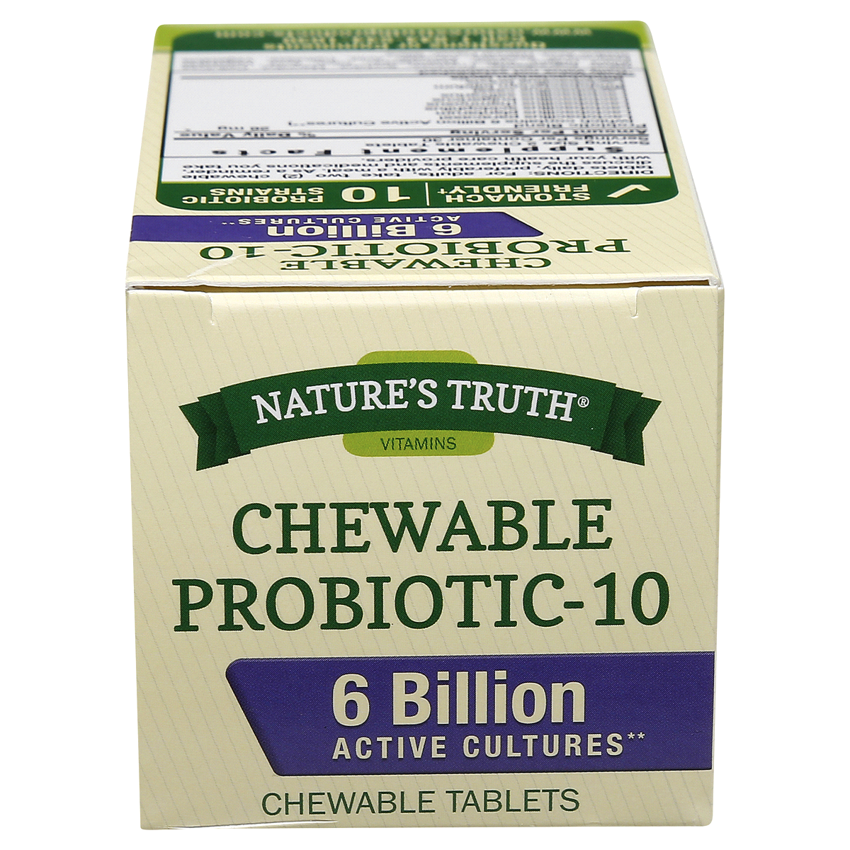 Nature's Truth Probiotic-10 Natural Berry Flavor Dietary Supplement ...