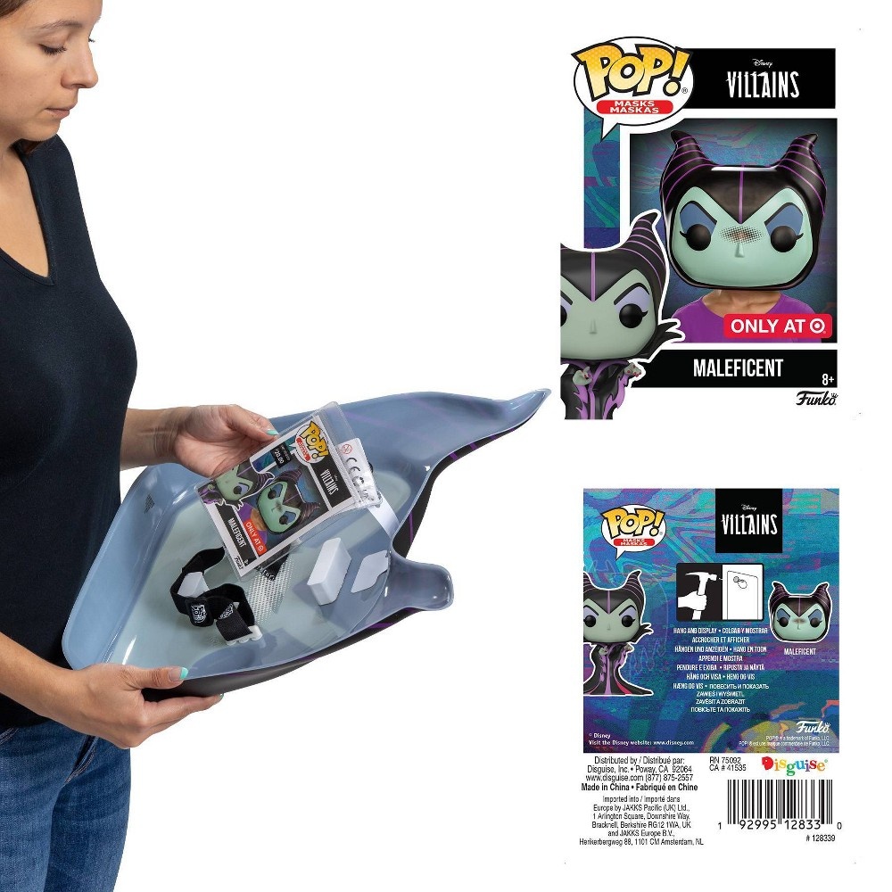 Kids' Disney Maleficent Funko Pop! Oversized Halloween Costume Mask 1 ...