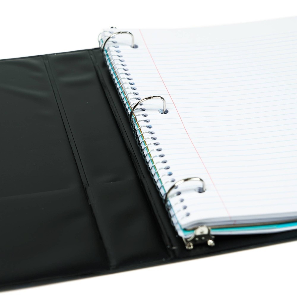 Yoobi 1" Ring Binder Black Spider-Man Skate 1 ct | Shipt