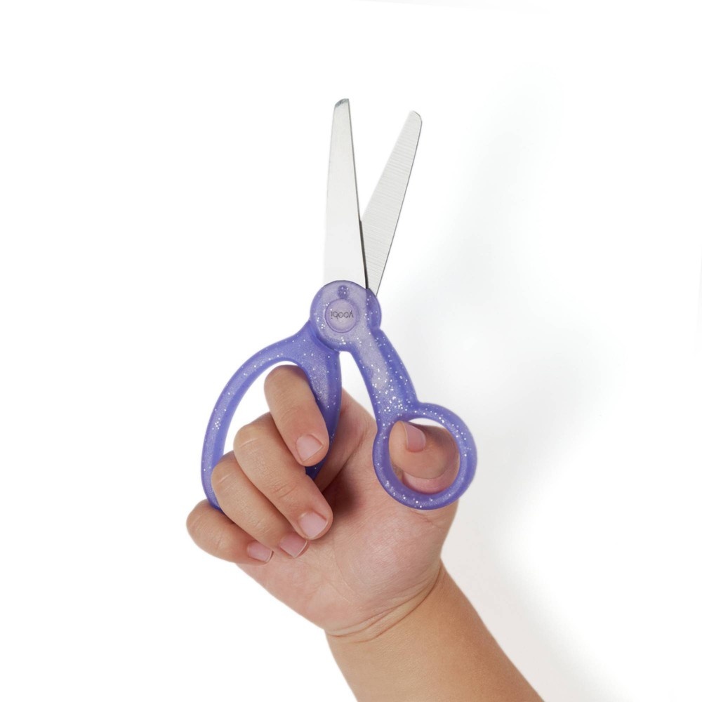 Yoobi Kids Scissor with Cover Purple Unicorn 1 ct | shipt