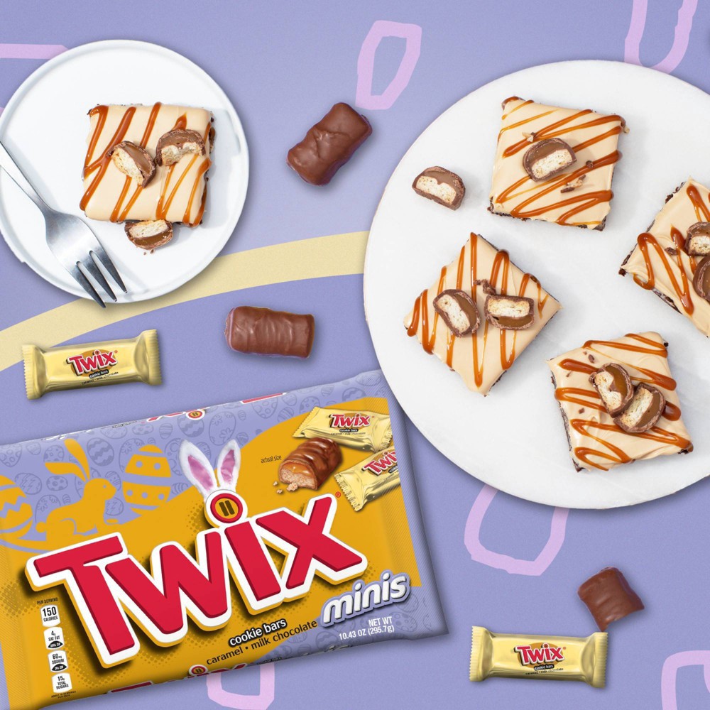 TWIX Easter Caramel Chocolate Candy Cookie Bars 10.43 oz | Shipt