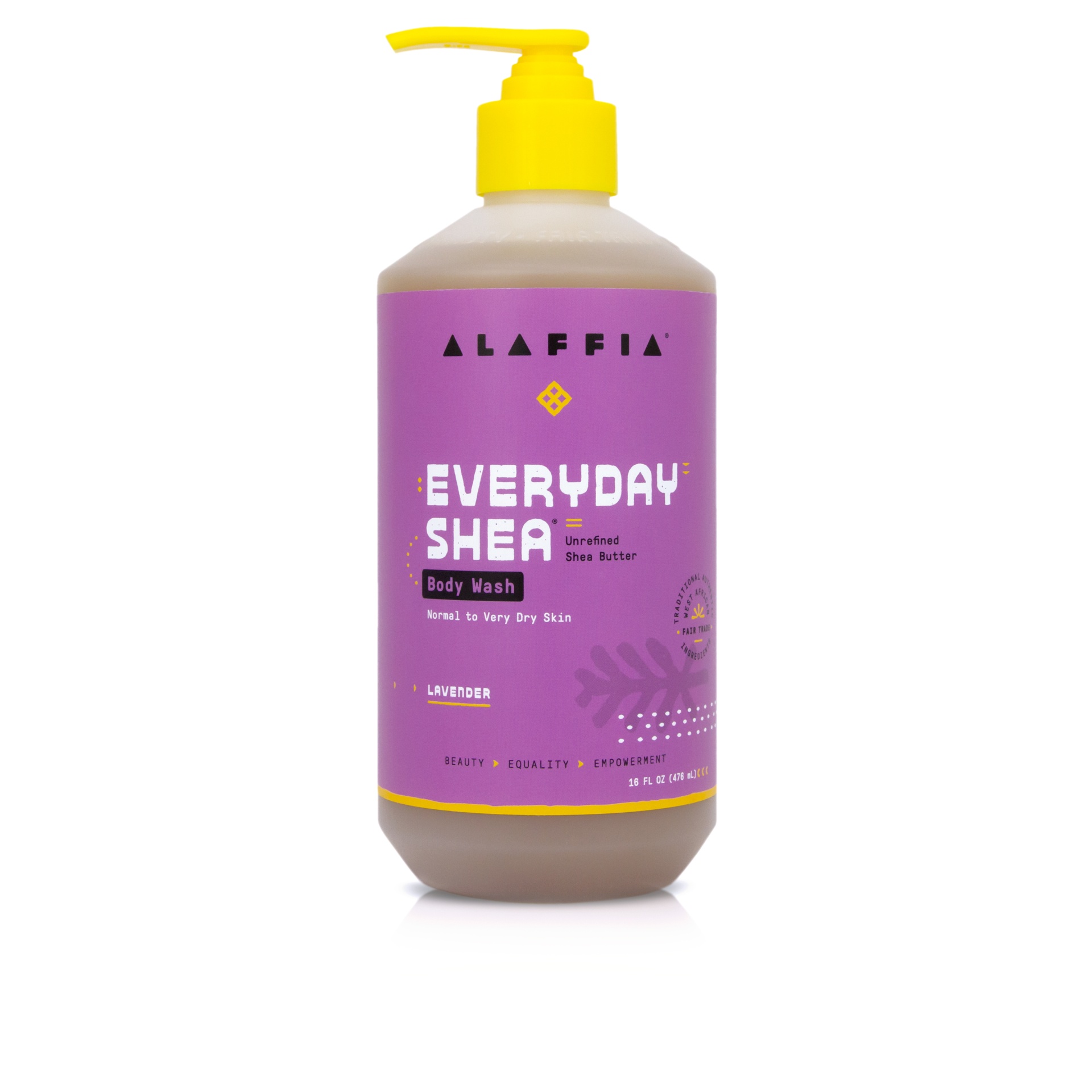 Alaffia EveryDay Shea Body Wash, Lavender 16 oz | Shipt