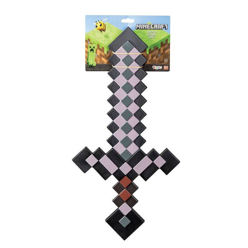 Mojang Synergies AB Minecraft Netherite Sword Halloween Costume Hand ...