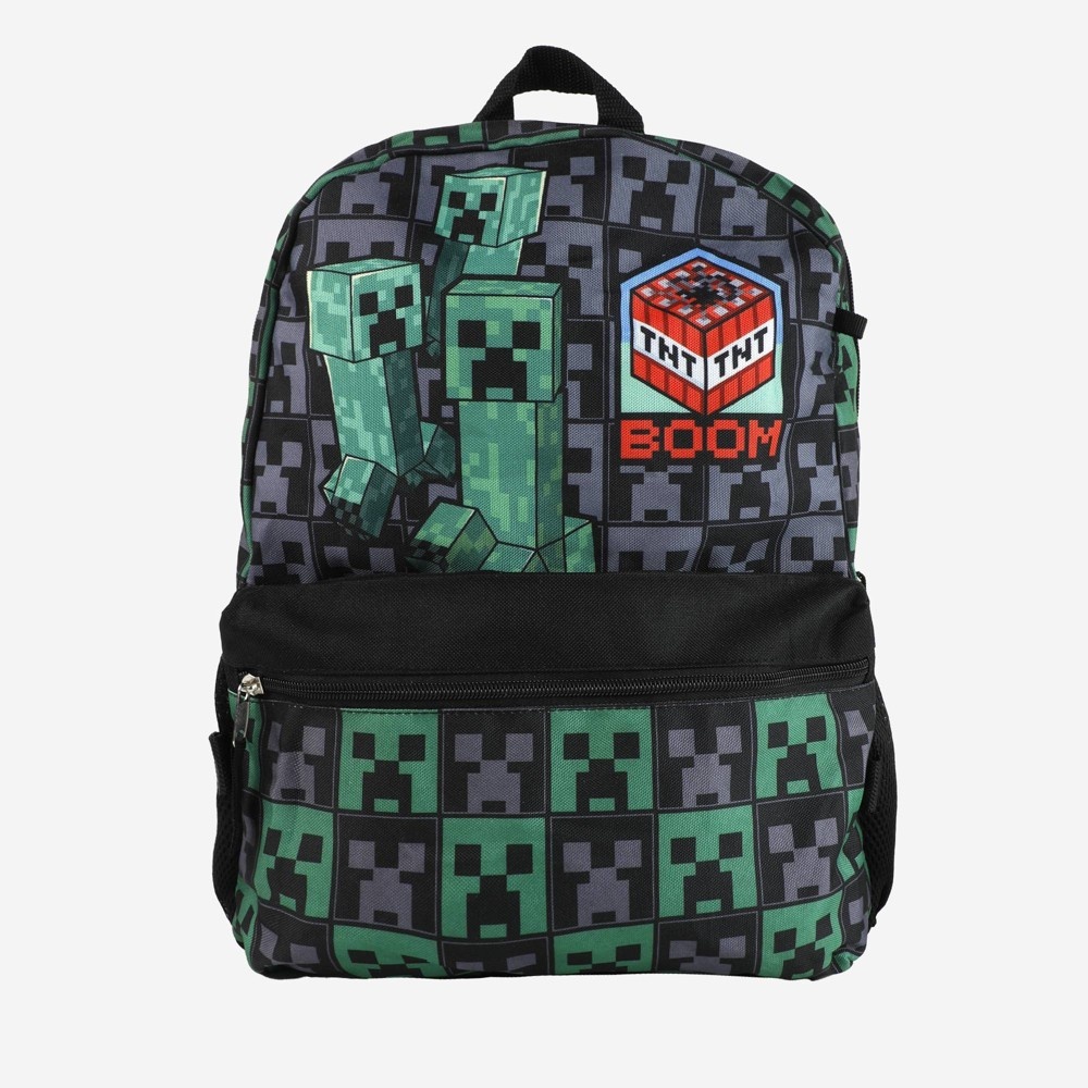 Minecraft Kids' 5pc Backpack Set - Black 5 ct | Shipt