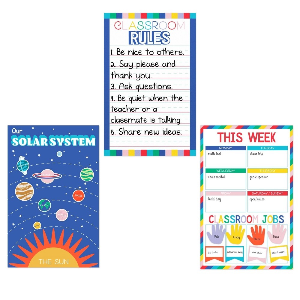 Full Solution Classroom Door and Bulletin Board Décor Kit - Horizon ...