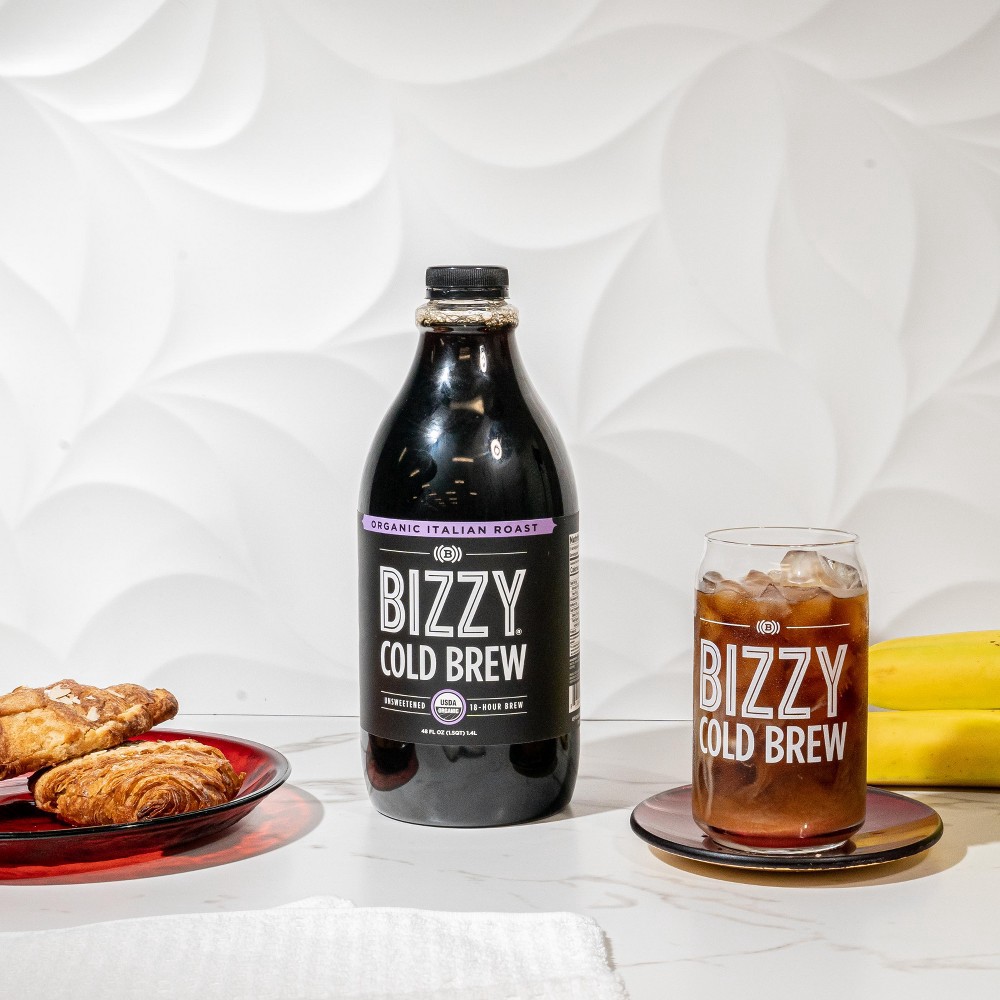 Bizzy Organic Italian Roast Unsweetened Cold Brew Coffee - 48 fl oz 48 ...
