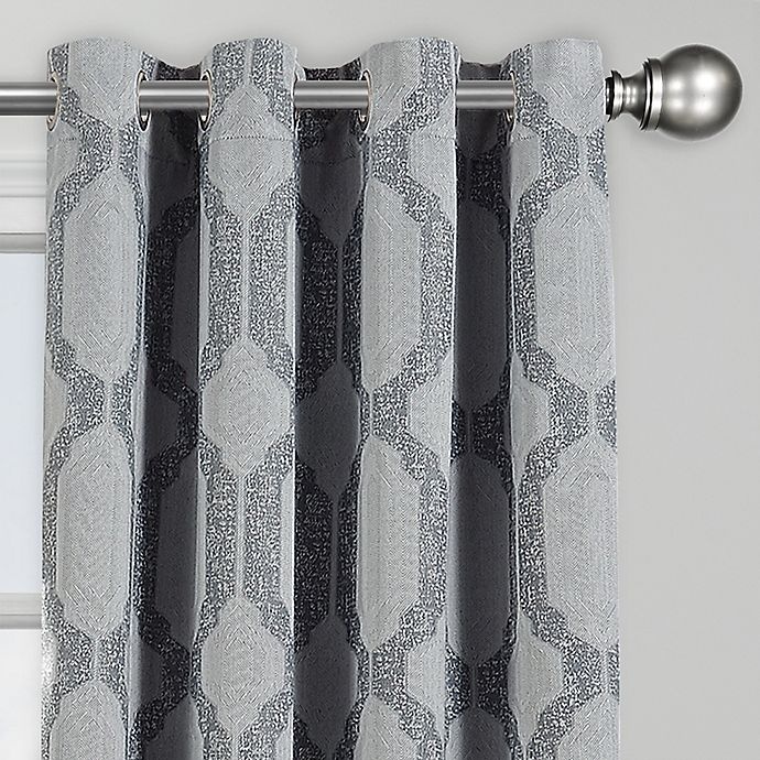 Brookstone Paxton Grommet 100% Blackout Window Curtain Panel - Spa 108 ...