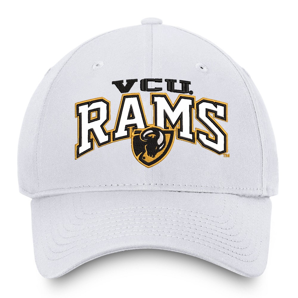 NCAA VCU Rams Men's Ringleader White Structured Cotton Twill Hat 1 ct ...