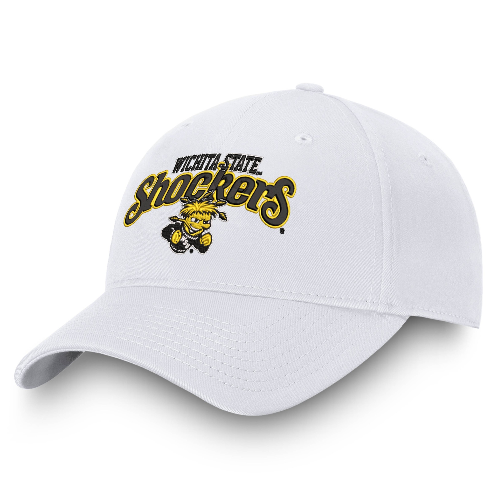 NCAA Wichita State Shockers Men's Ringleader White Structured Cotton ...