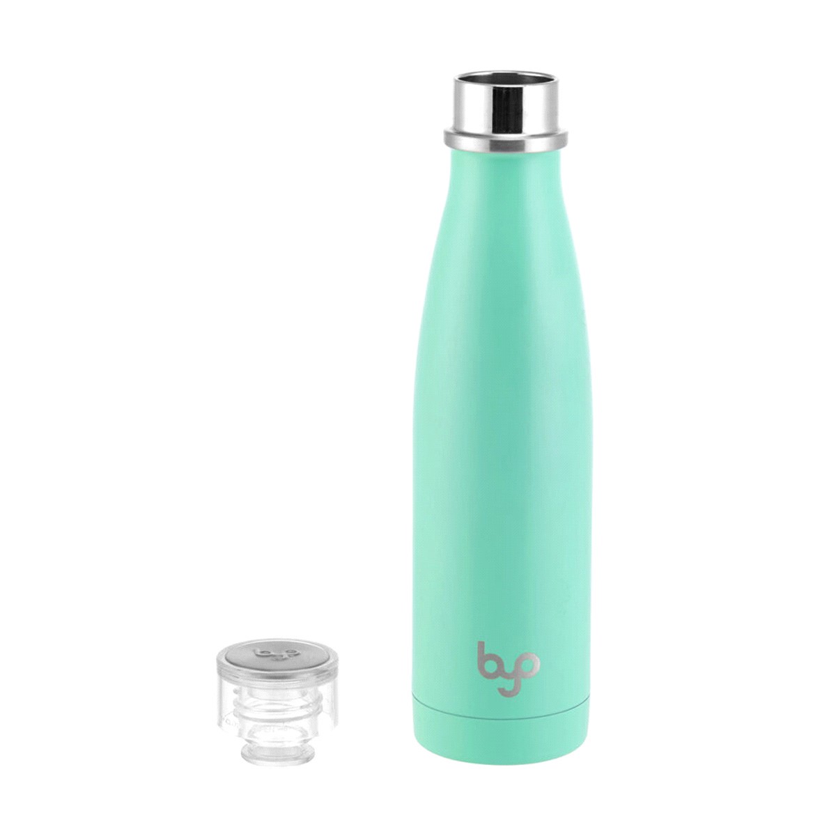 BYO Stainless Steel Water Bottle With Threaded Lid Mint 17 oz | Shipt