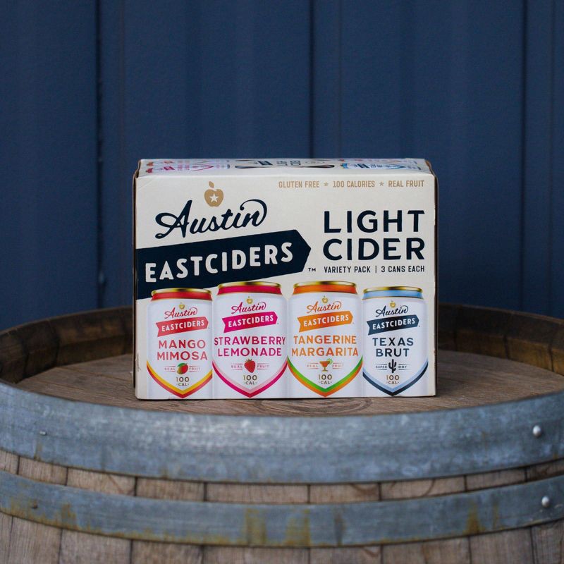 Austin Eastciders Light Cider Variety Pack - 12pk/12 fl oz Cans 12 ct ...