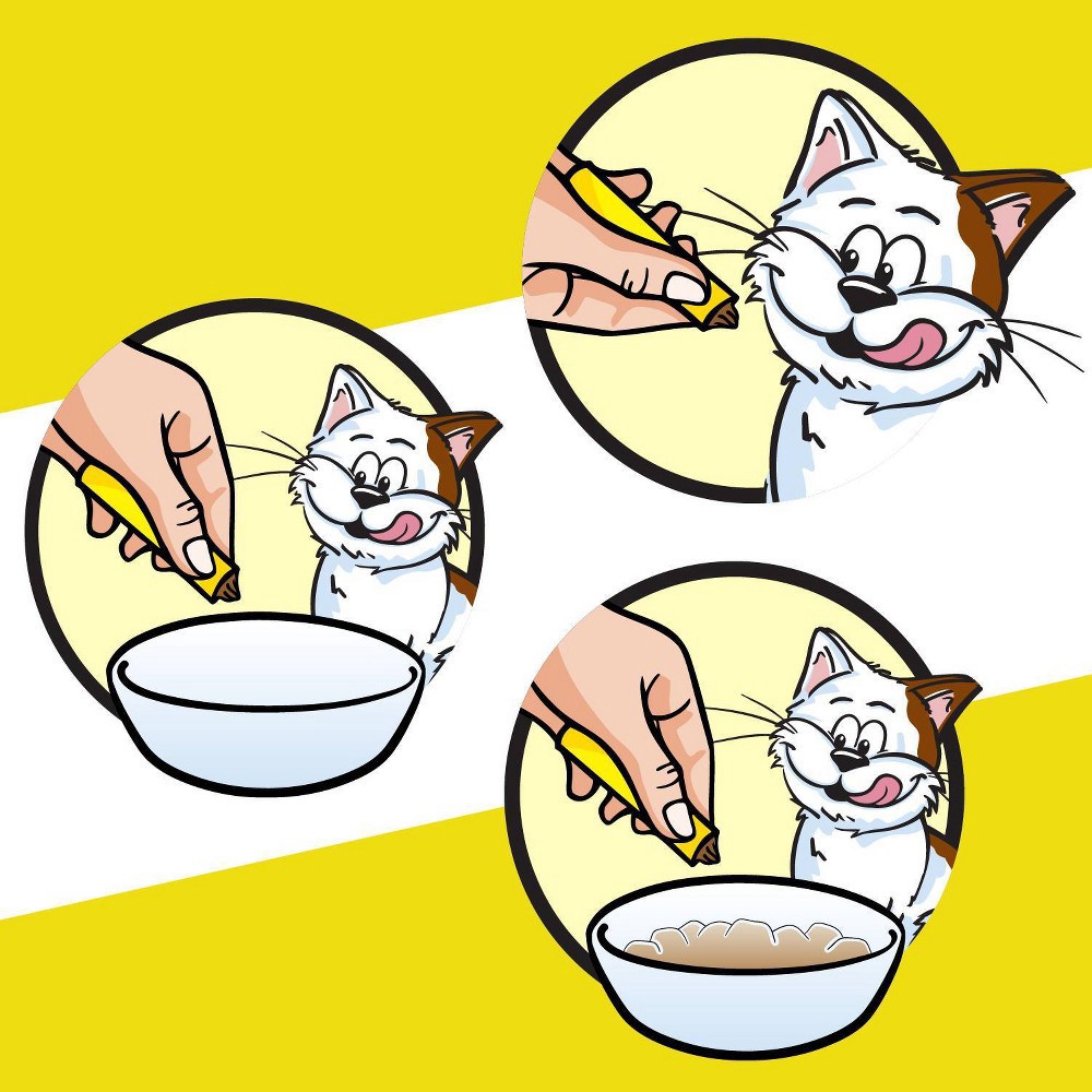 Temptations Creamy Puree with Chicken Lickable Adult Cat Treats - 24ct ...