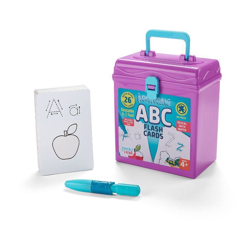 Aqua Draw ABCs Reusable Flash Cards - Chuckle & Roar 1 ct | Shipt