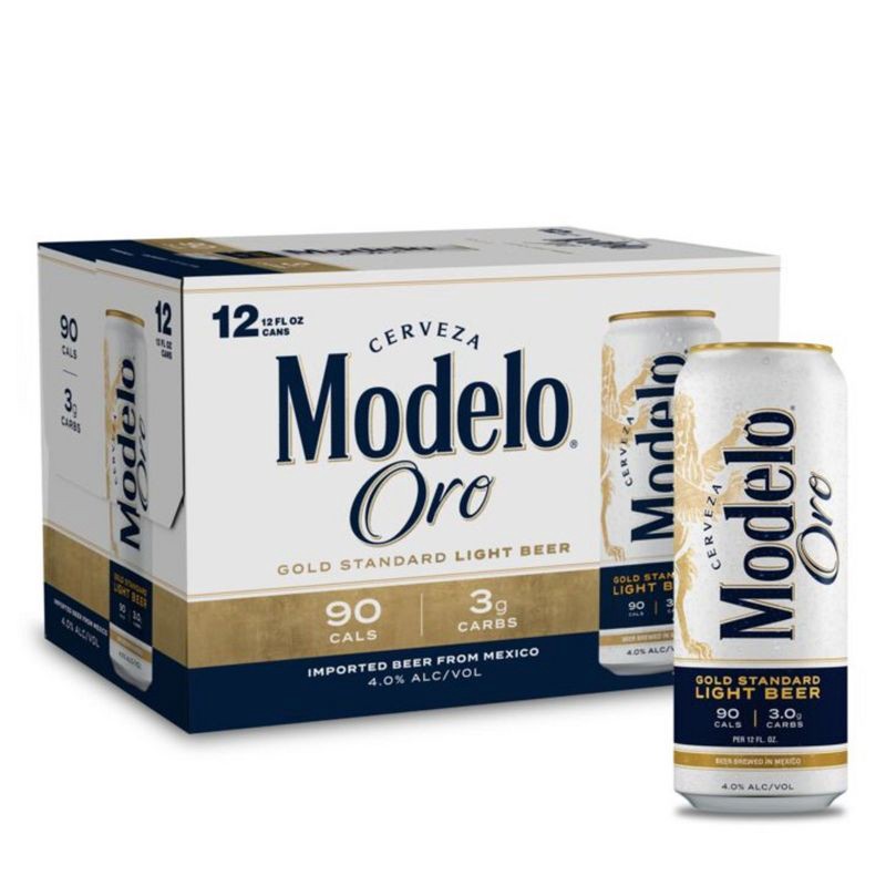 Modelo Especial Modelo Oro Lager Light Beer - 12pk/12 fl oz Cans 12 ct ...